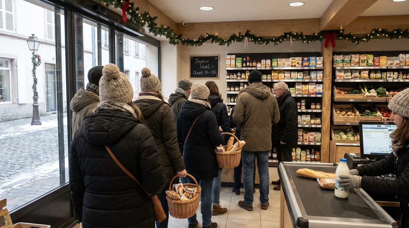 Ce créneau du 25 décembre qui vous évite la queue au supermarché (et ...