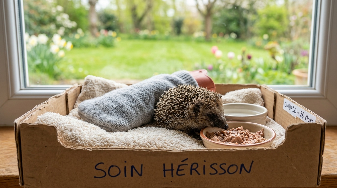 En mai, si vous croisez un bébé hérisson en plein jour, cet objet de ...