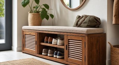 Ce projet DIY transforme un simple rangement en assise design qui cache ...